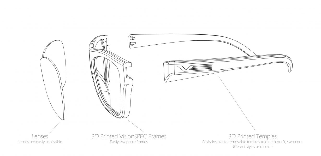 Linedrawing_Exploded View – Vanderpool Designs