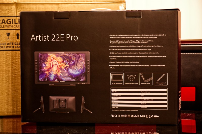 XP-PEN 22E Artist Pro Review - Vanderpool Designs